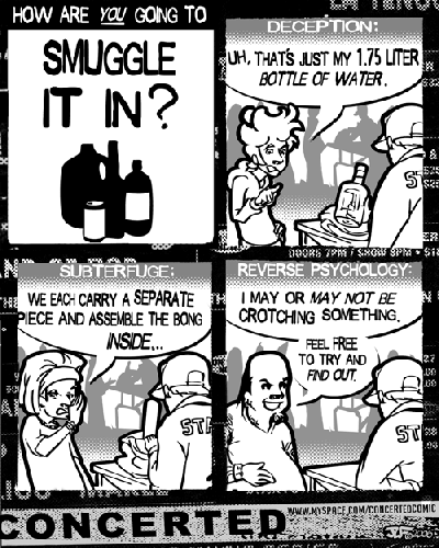 Concerted: Smuggle It In (Sunday Comics)